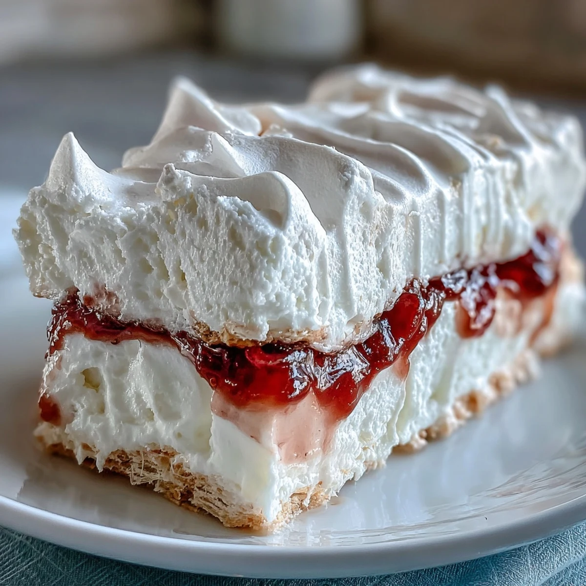 Traditional Puerto Rican Guava and Meringue Rolled Cake